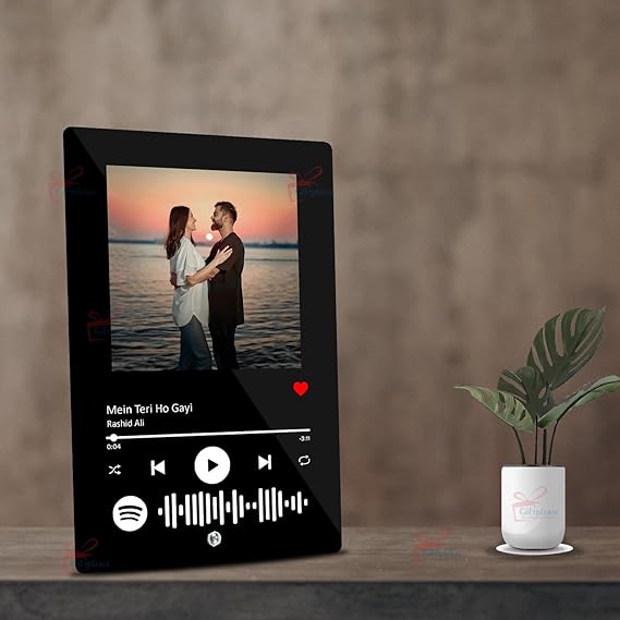 Personalized Spotify Frame with scannable code – ShopTwiz