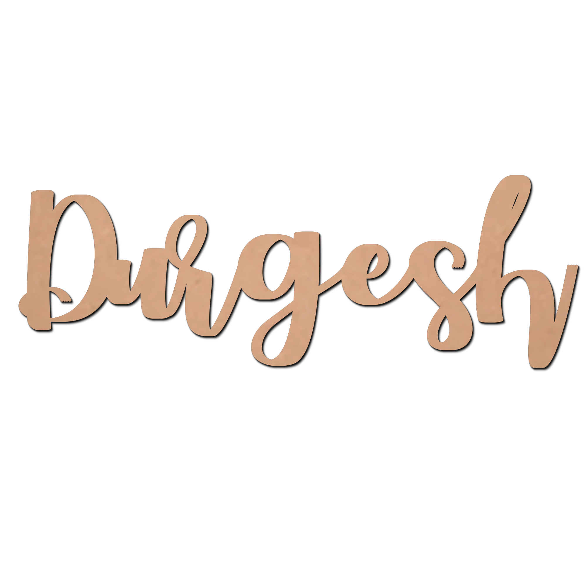 MDF Name Cutout – ShopTwiz